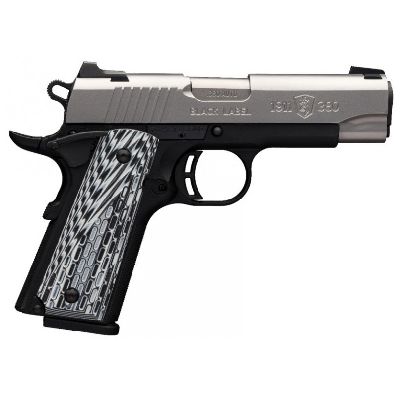 Browning 1911-380 Black Label Pro Stainless Compac